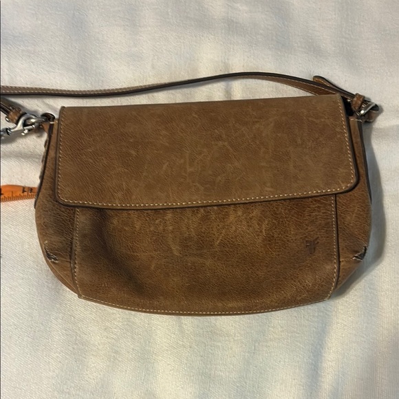 Frye | Bags | Frye Brown Leather Crossbody Bag With Classic Flap | Poshmark